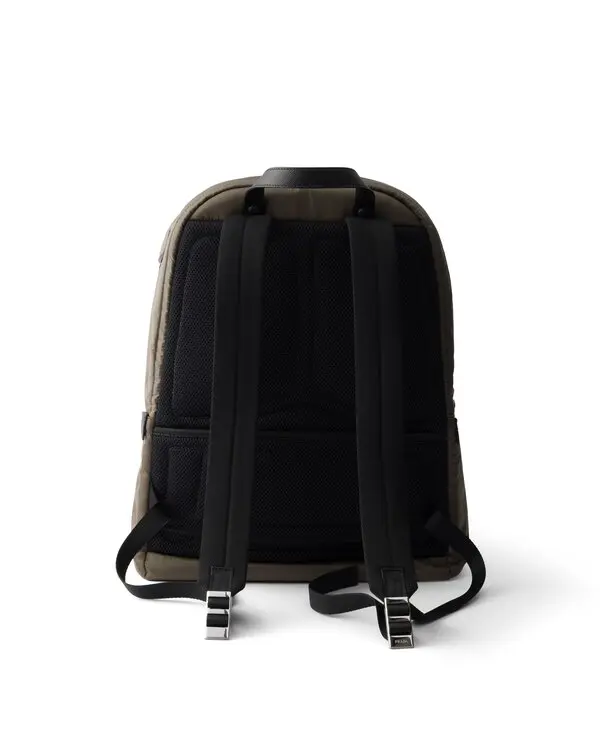 Prada Re-nylon And Saffiano Leather Backpack