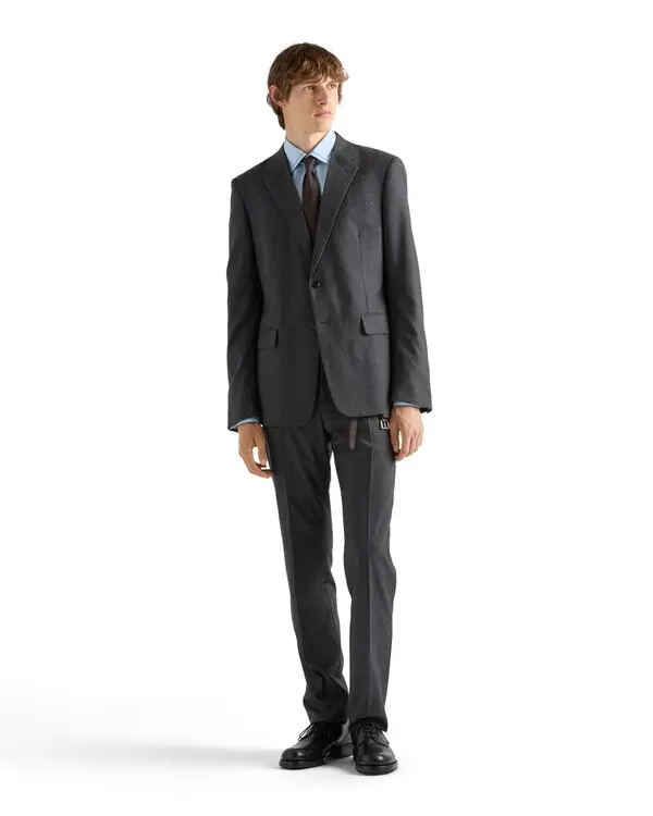 Prada Single-breasted Cashmere Blend Suit