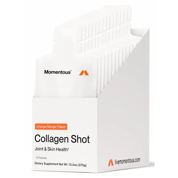 MOMENTOUS Collagen Shot Orange Mango 375 Grams