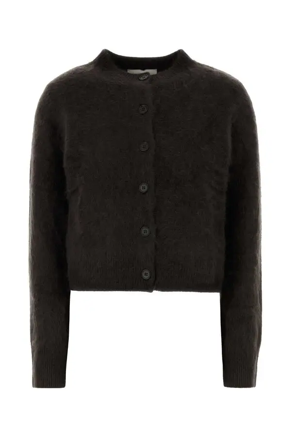LISA YANG Dark Cashmere Azalea Cardigan