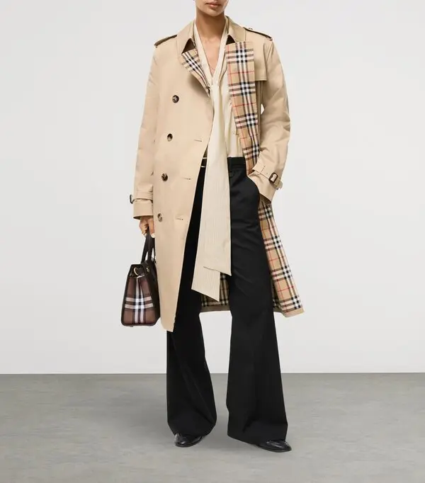 Burberry Gabardine Lakefield Trench Coat