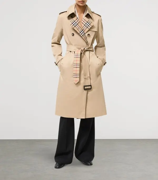 Burberry Gabardine Lakefield Trench Coat