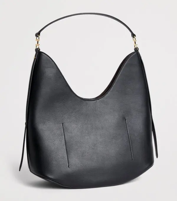 Harrods Medium Leather Penny Shoulder Bag