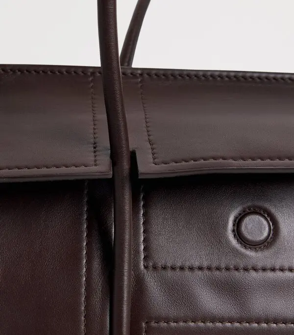 Harrods Medium Leather Marcie Tote Bag