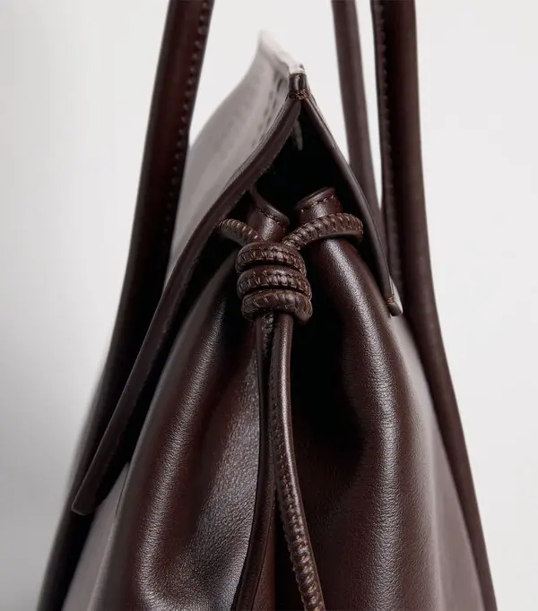 Harrods Medium Leather Marcie Tote Bag