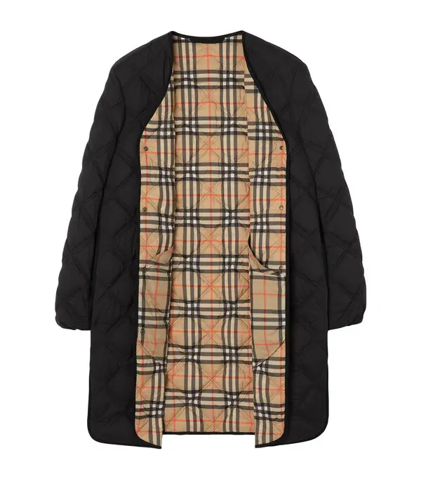 Burberry Quilted Ashfields Coat