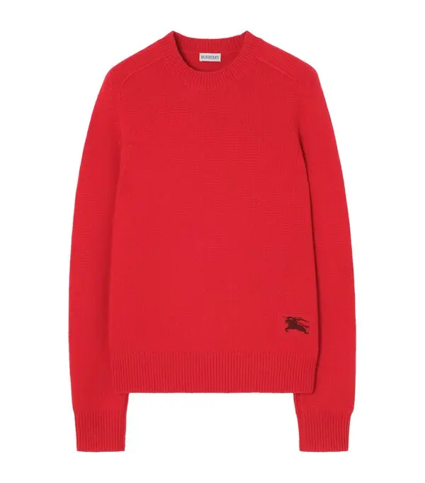 Burberry Cashmere-blend Ekd Sweater