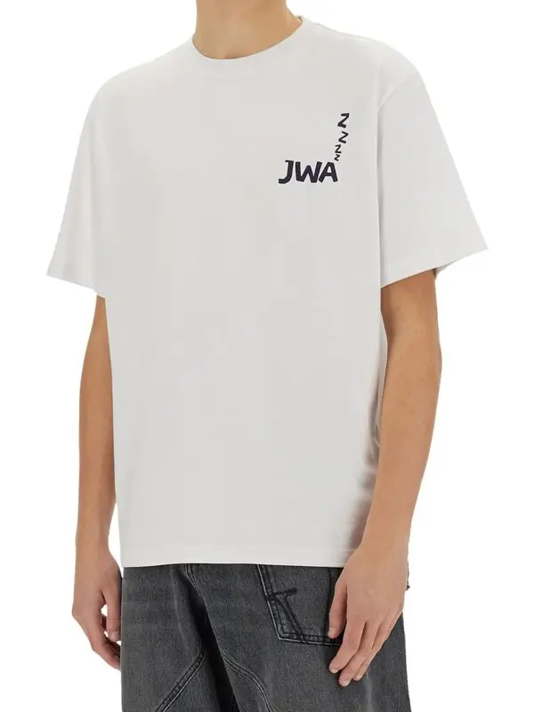 JW Anderson T-shirt With Logo - White