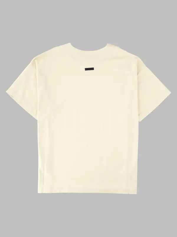 Fear Of God T-shirt In Misto Cotone - Cream