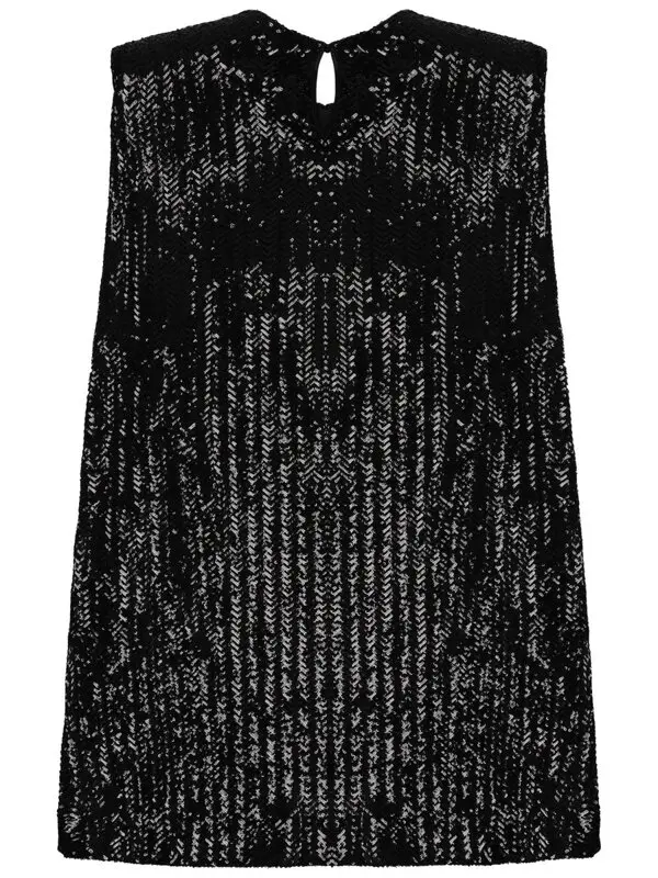 GOLDEN GOOSE Mini Dress With Sequins