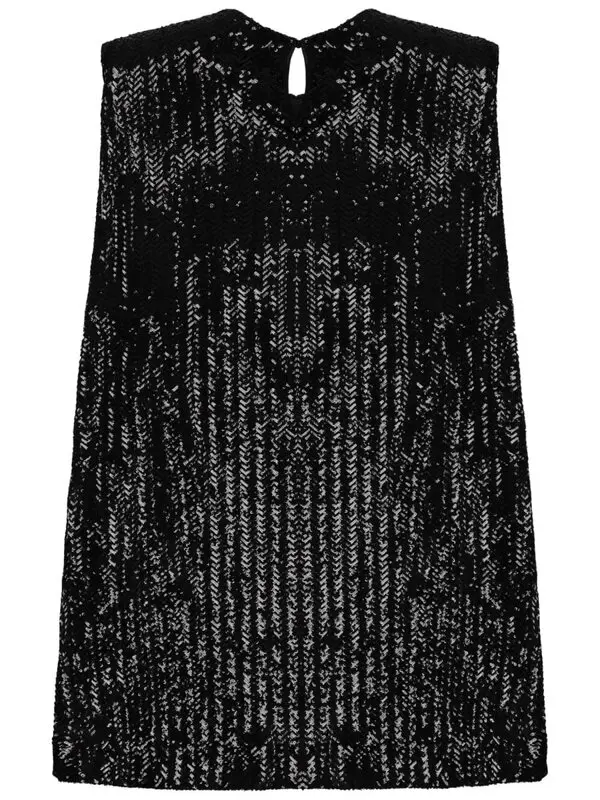 GOLDEN GOOSE Mini Dress With Sequins