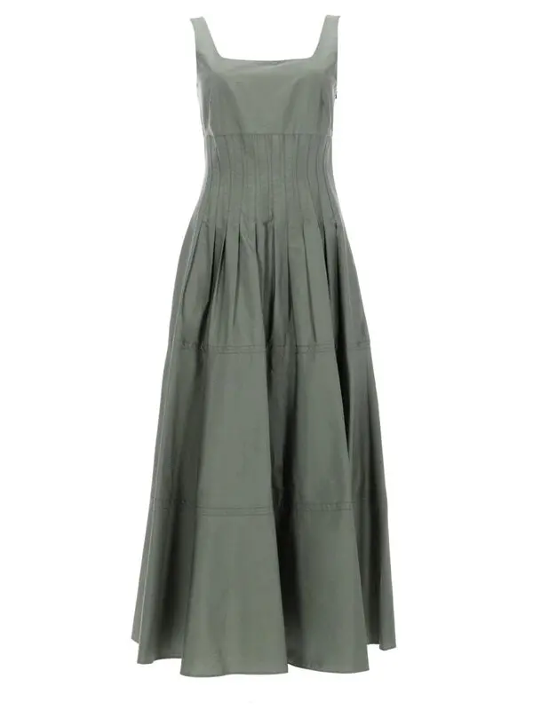 Max Mara Abito Midi In Cotone