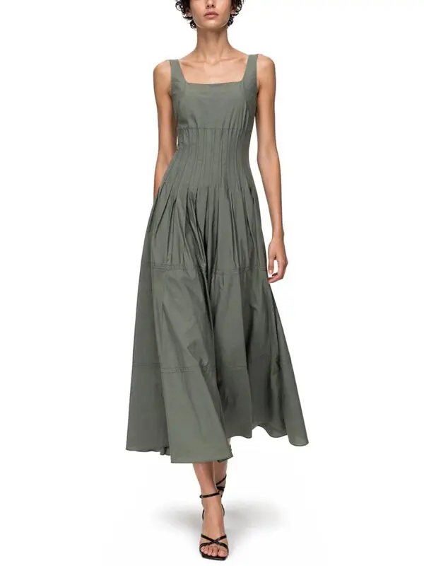 Max Mara Abito Midi In Cotone