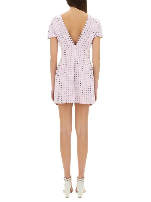 Sportmax Mini Dress With Rhinestones