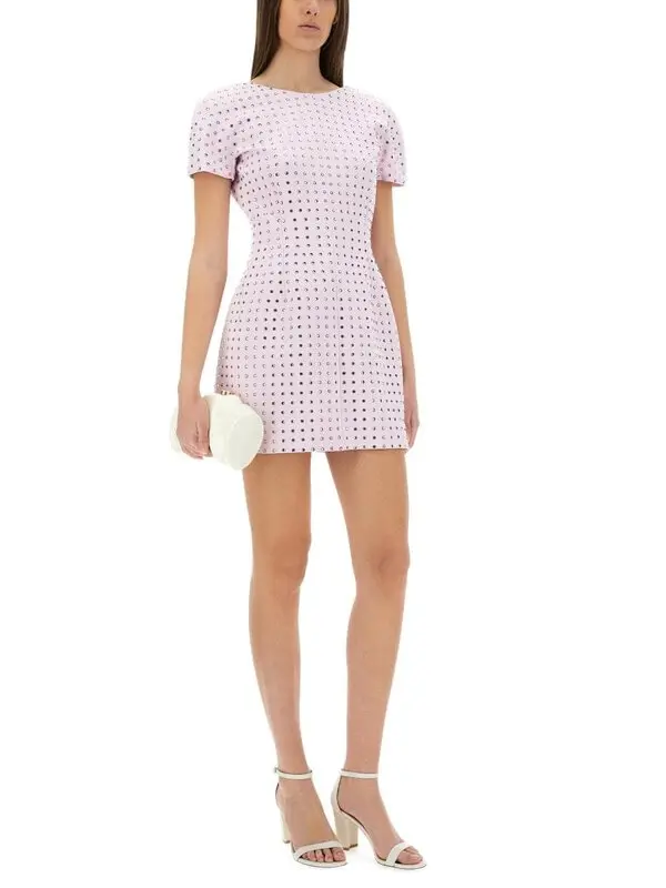Sportmax Mini Dress With Rhinestones