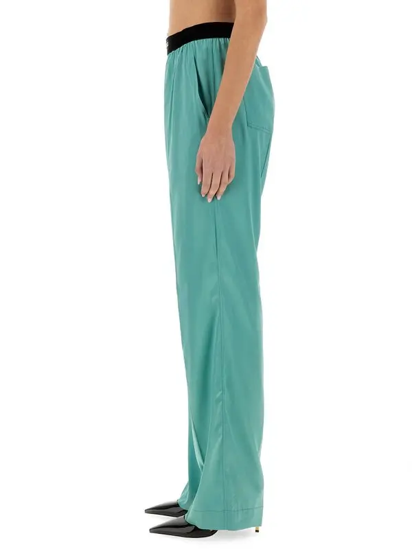 TOM FORD Pj Stretch Pants - Green