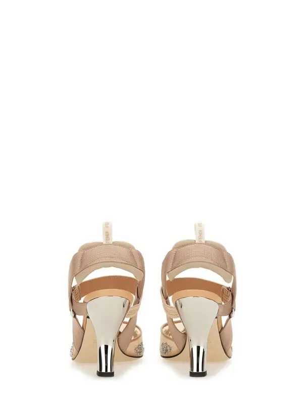 Fendi Slingback Hummingbird Lite - Cream