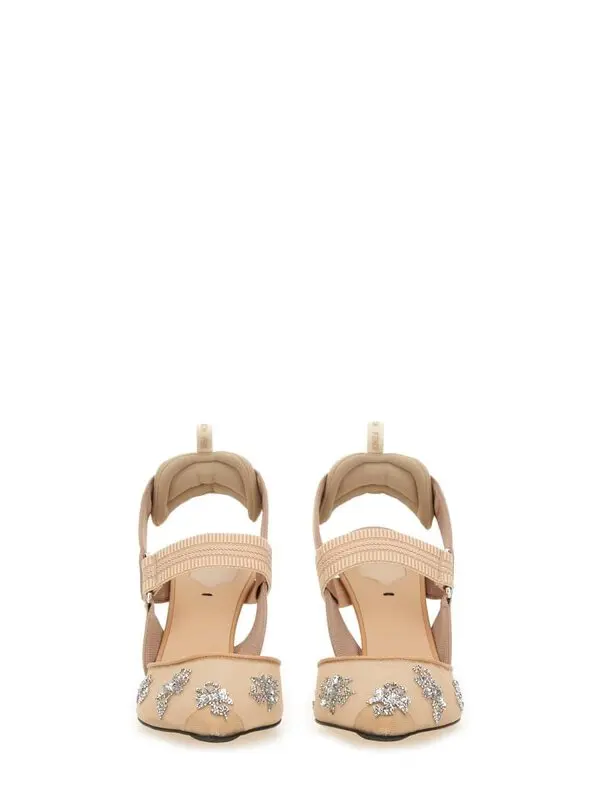 Fendi Slingback Hummingbird Lite - Cream