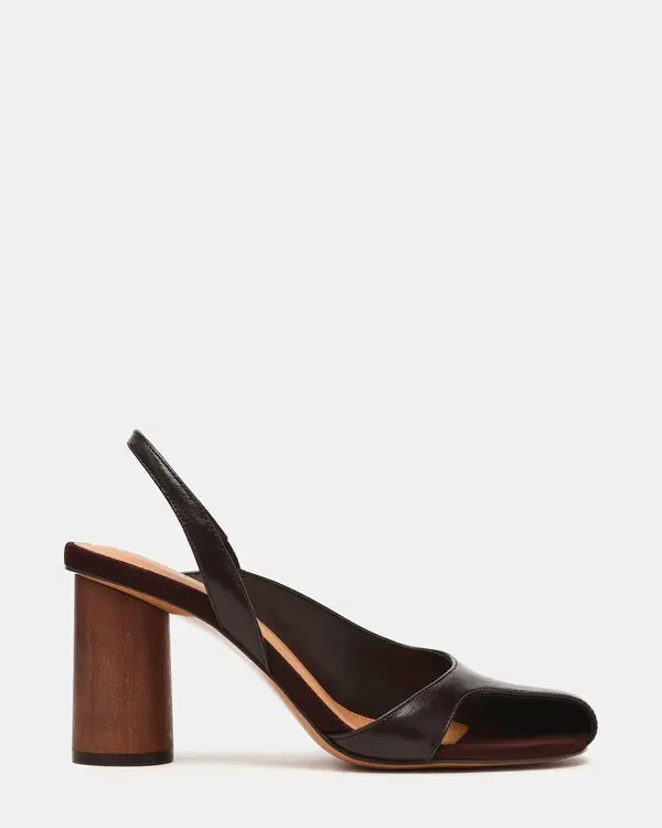 Steve Madden Janine Block Heels - Brown