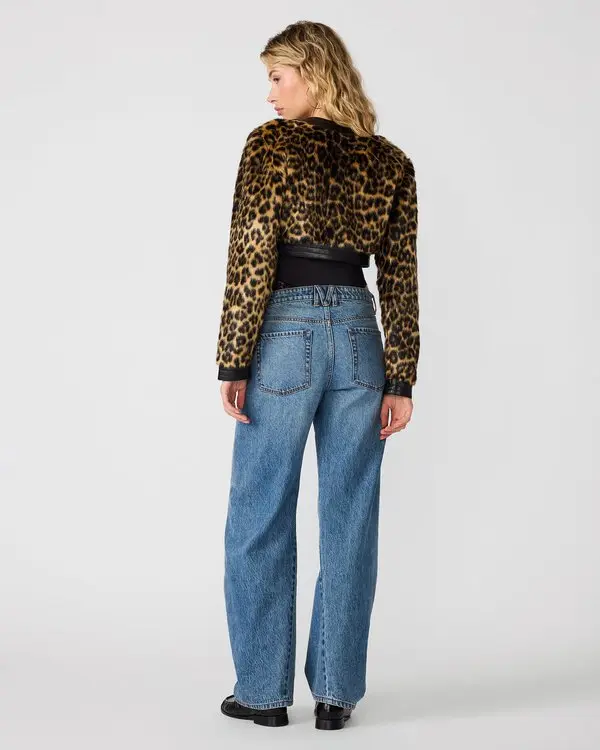 Steve Madden Felicitey Jacket Long Sleeve Cropped Jackets & Coats