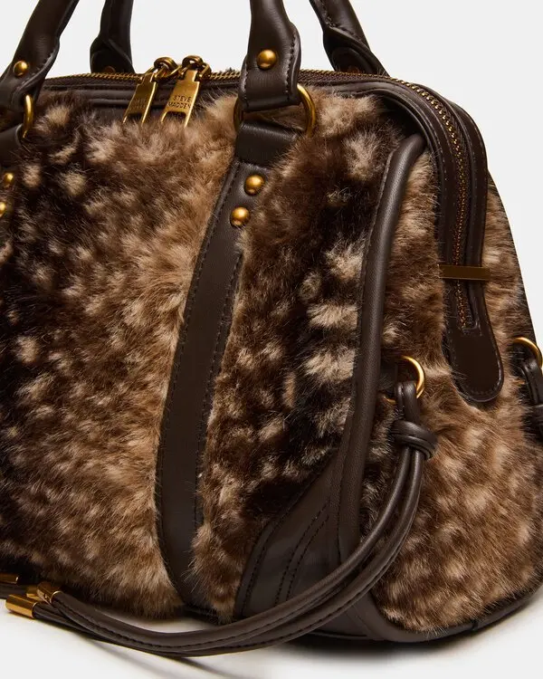 Steve Madden Riggs Faux Fur Bag