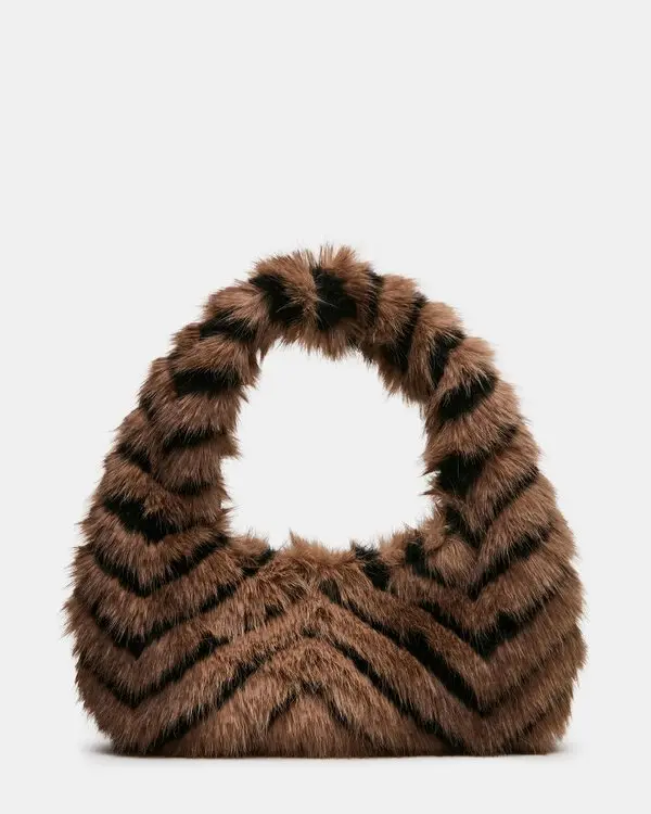 Steve Madden Icon Boot & Saga Faux Fur Bag Bundle