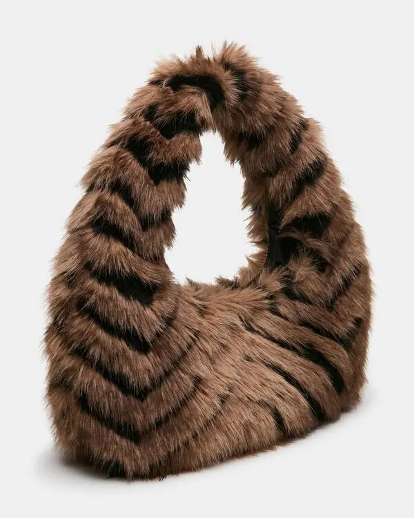 Steve Madden Icon Boot & Saga Faux Fur Bag Bundle