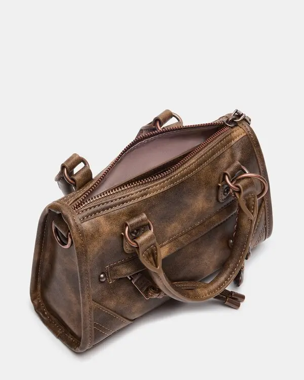 Steve Madden Elide Bag - Brown Distressed