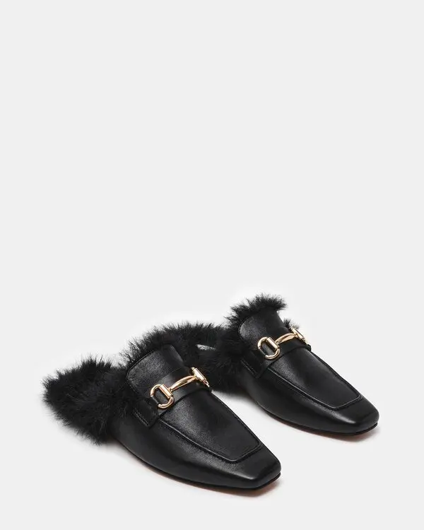 Steve Madden Romeo Faux Fur Flat & Sefina Bag Bundle
