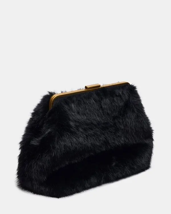 Steve Madden Romeo Faux Fur Flat & Sefina Bag Bundle