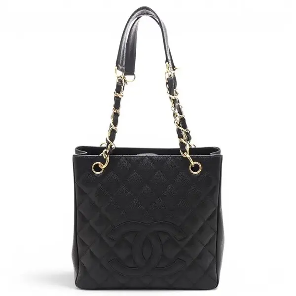 Chanel Petite Shopping Tote - Black