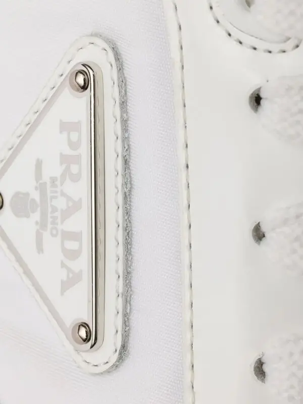 Prada Prax 01 Sneakers In Re-nylon And Brushed Leather