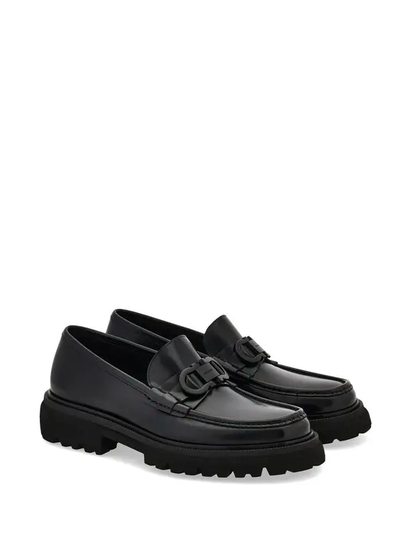 FERRAGAMO Gancini Ornament Loafers