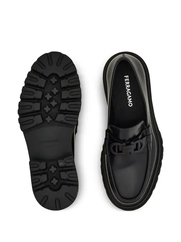 FERRAGAMO Gancini Ornament Loafers