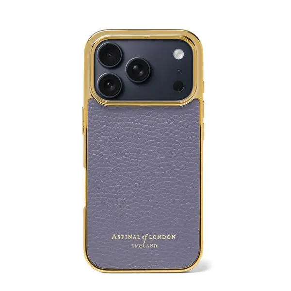 ASPINAL OF LONDON Iphone 18 Pro Case In Pebble - Blue