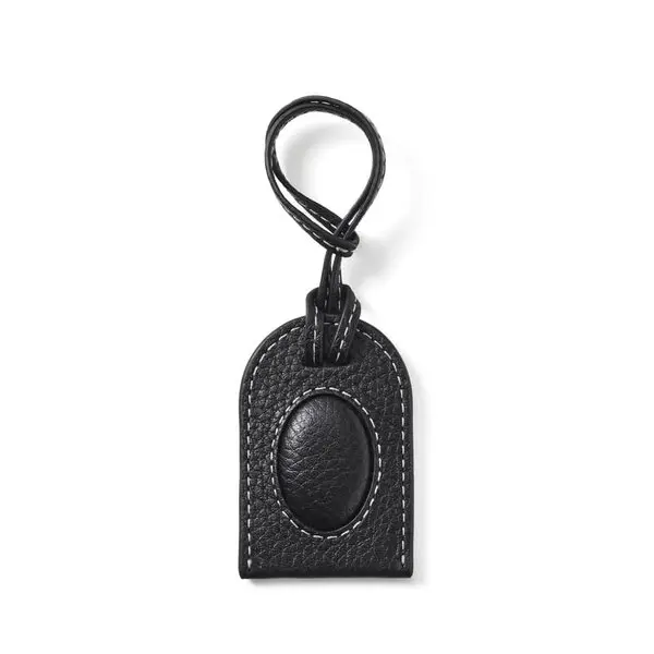 ASPINAL OF LONDON Hudson Perso Charm In Milled Pebble - Black