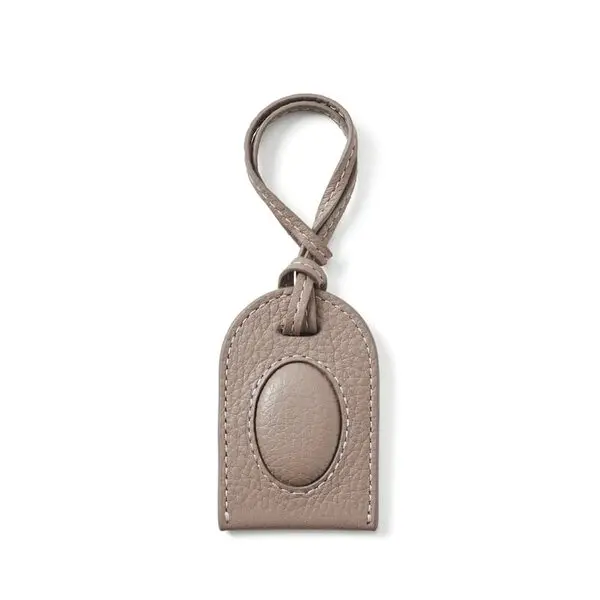 ASPINAL OF LONDON Hudson Perso Charm In Milled Pebble - Neutral