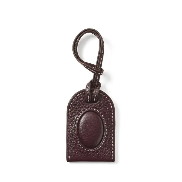 ASPINAL OF LONDON Hudson Perso Charm In Milled Pebble - Red