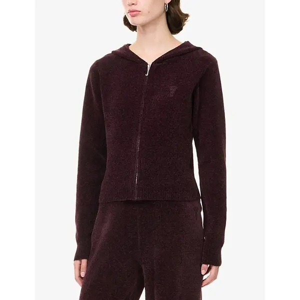 Juicy Couture Maya Chenille Knit Hoody