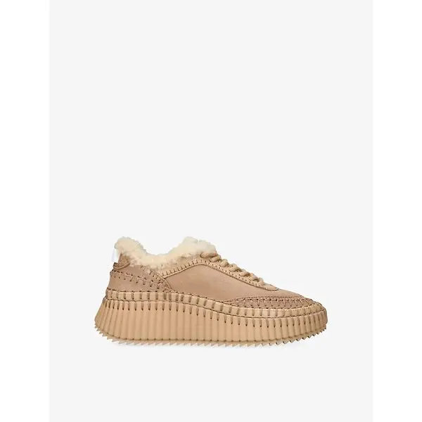 Chloé Nama Runner Leather Trainers