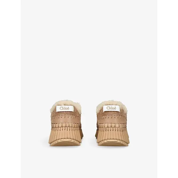 Chloé Nama Runner Leather Trainers