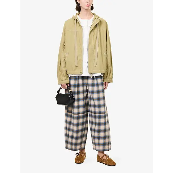 DAMSON MADDER Blake Hooded Cotton Poplin Jacket