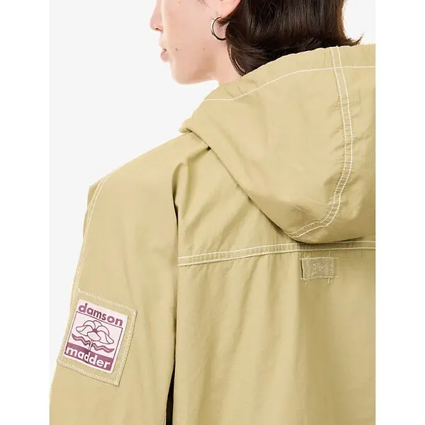 DAMSON MADDER Blake Hooded Cotton Poplin Jacket