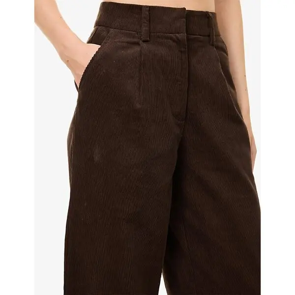 4TH & RECKLESS Hughes Tailored Corduroy Cotton Trousers