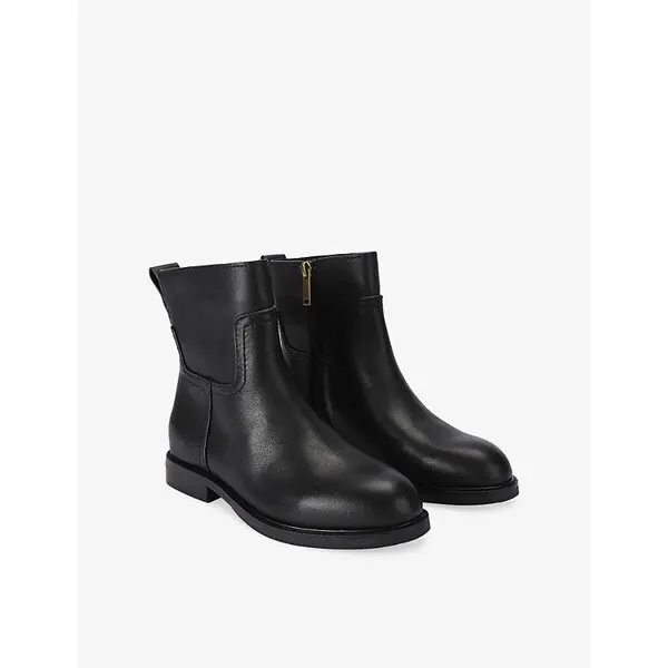 Kurt Geiger Sloane Leather Ankle Boots