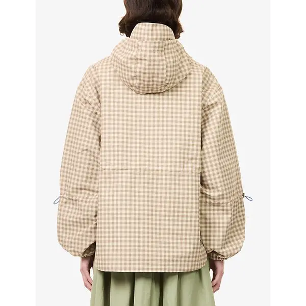 DAMSON MADDER Matilda Gingham Waterproof Raincoat