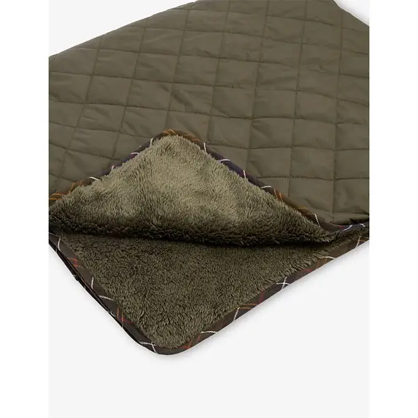 Barbour Quilt And Fleece Blanket Oli - One-color