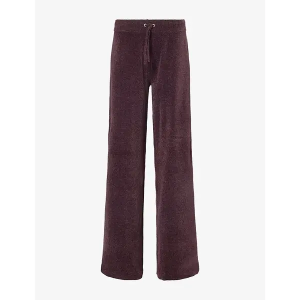 Juicy Couture Jama Chenille Knit Jogging Bottoms - Winetasting