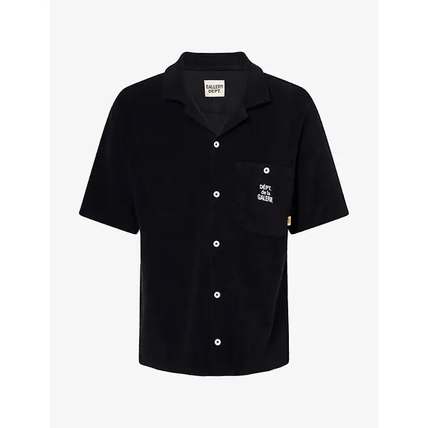 GALLERY DEPT. French Parker Short-sleeve Cotton Shirt - Black