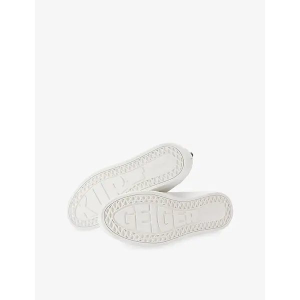 Kurt Geiger London Patch Leather Trainers